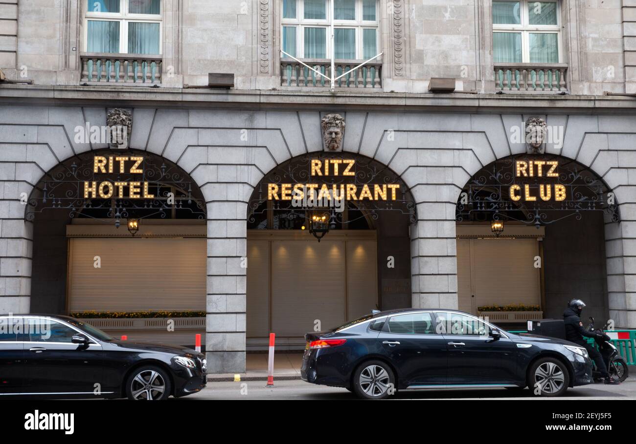 The Ritz Hotel in Piccadilly which has recently been sold to Qatari ...