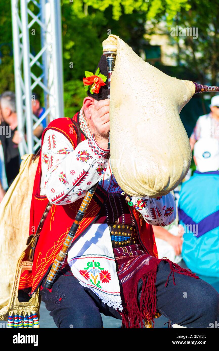Bulgarian man in traditional costumes hi-res stock photography and ...