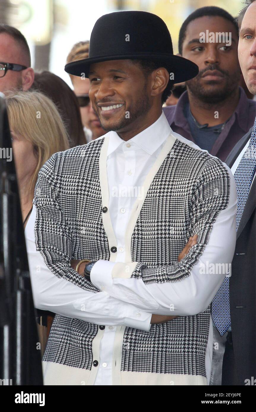 10 October 2013 - Hollywood, California - Usher Raymond. Kenny ...