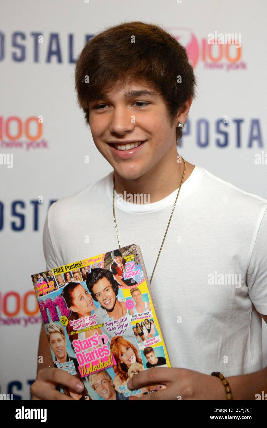 Austin Mahone attends the Z100Â’s Jingle Ball 2013 Official Kick Off ...