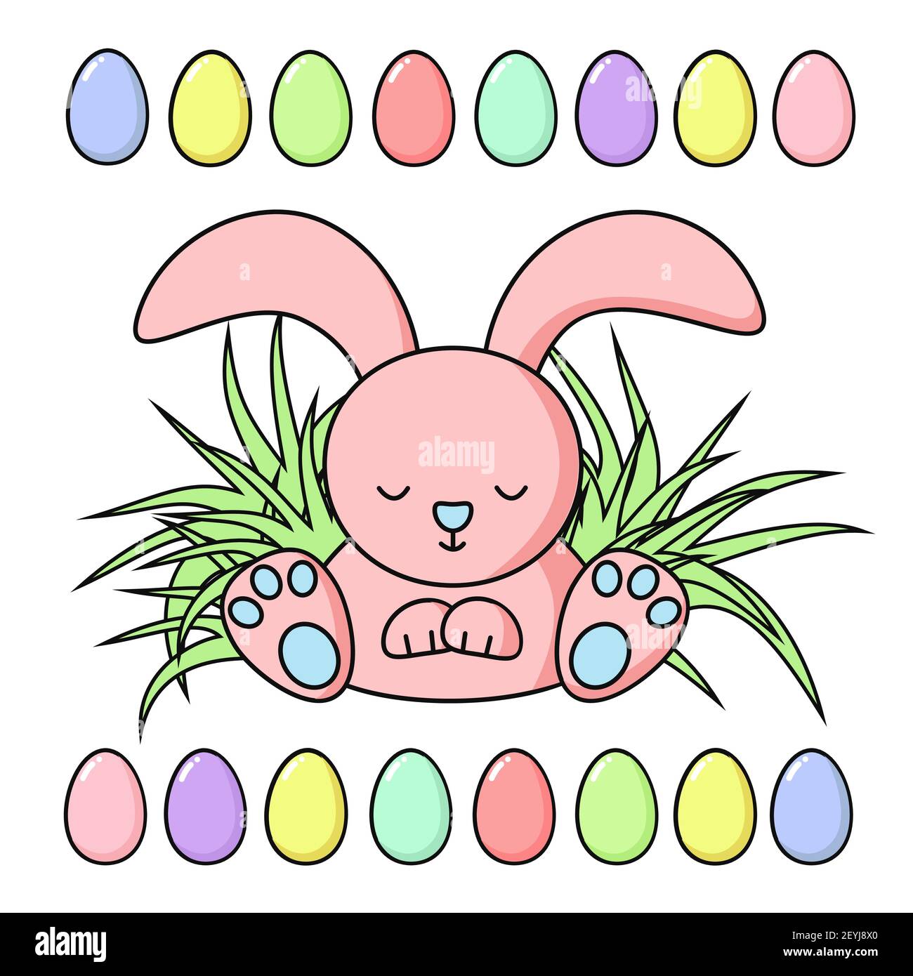 Greeting card on coral Stock Vector Images - Alamy