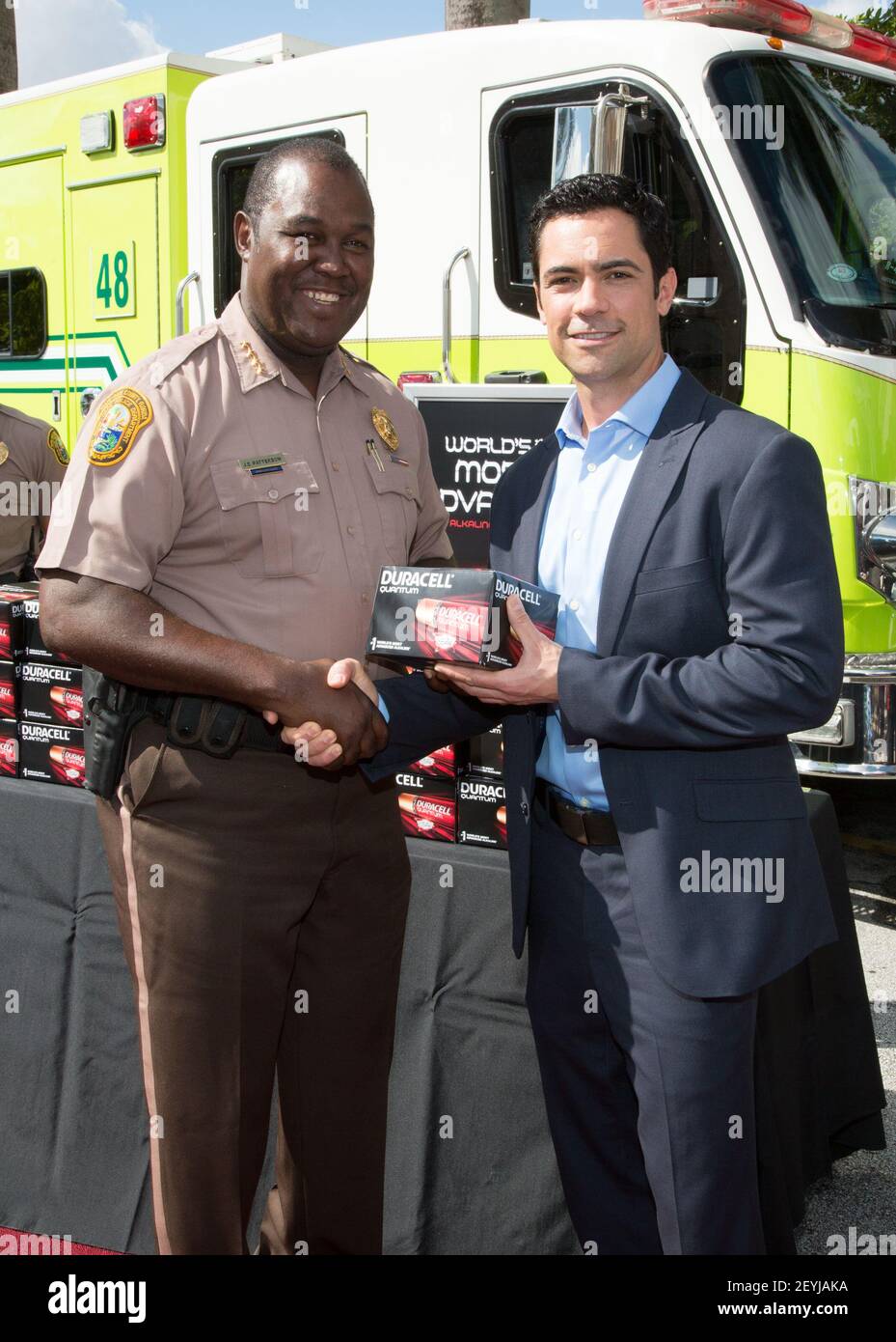 Miami Dade Police DirectorJ.D. Patterson, Miami-native Danny Pino ...