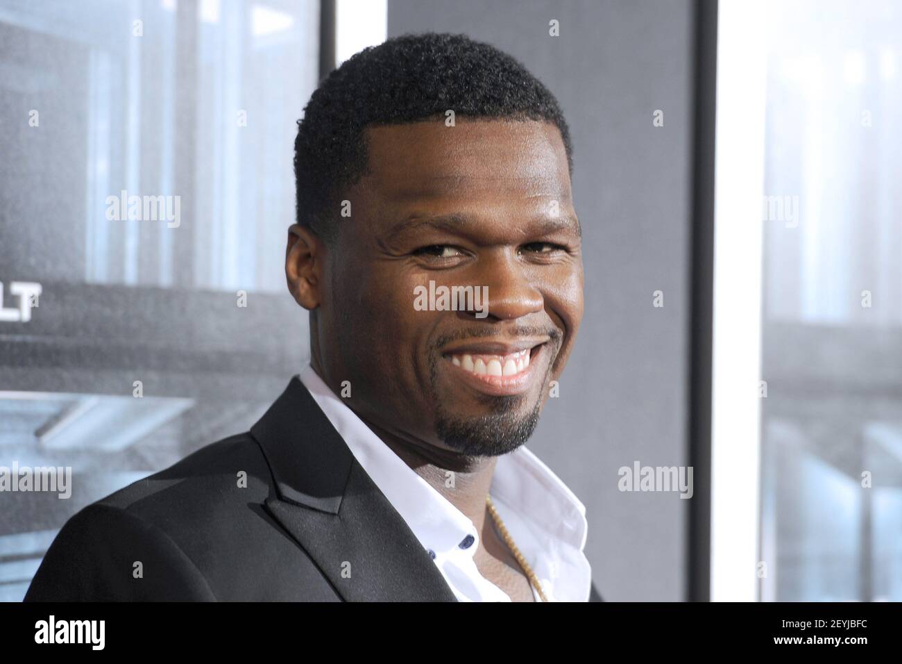 Curtis "50 Cent" Jackson attends the 'Escape Plan' New York Premiere at ...