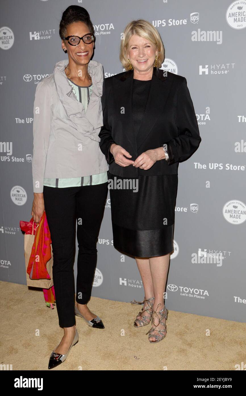 (L-R) Carla Hall- Martha Stewart at the American Made Second Annual ...