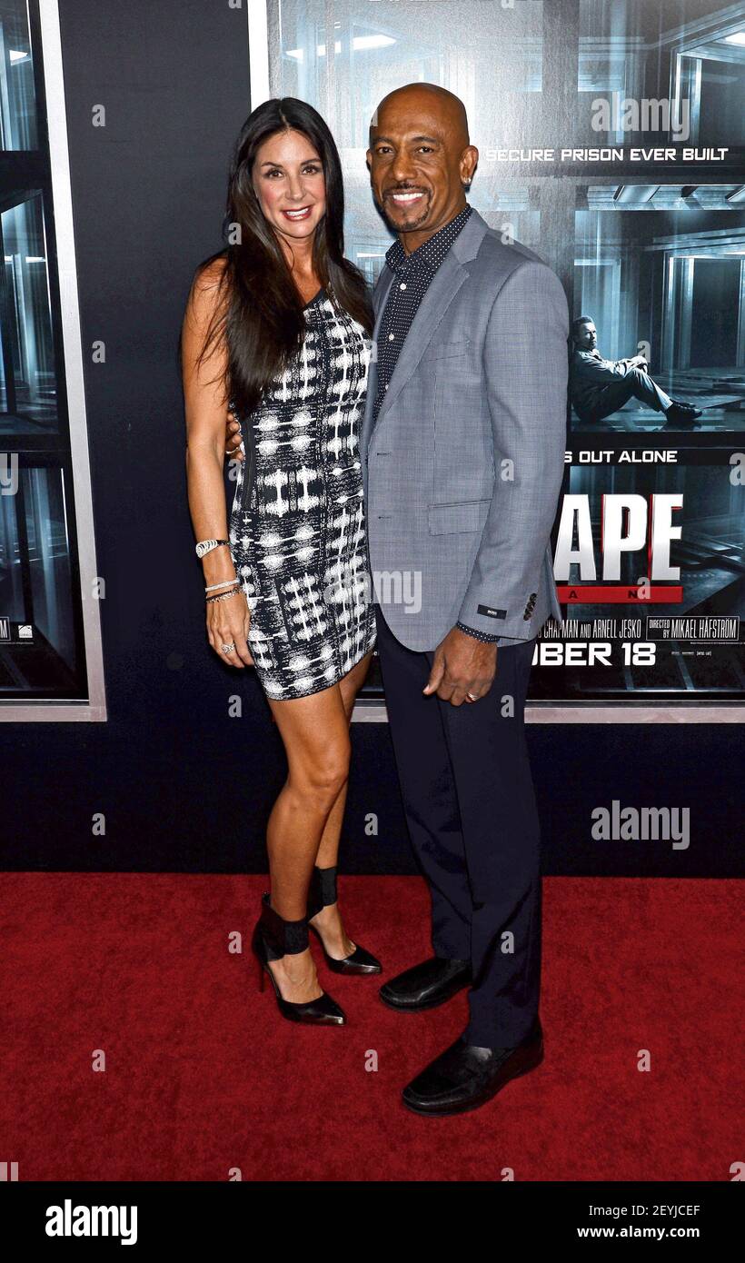 Tara Fowler and Montel Williams at the New York premiere of "Escape ...
