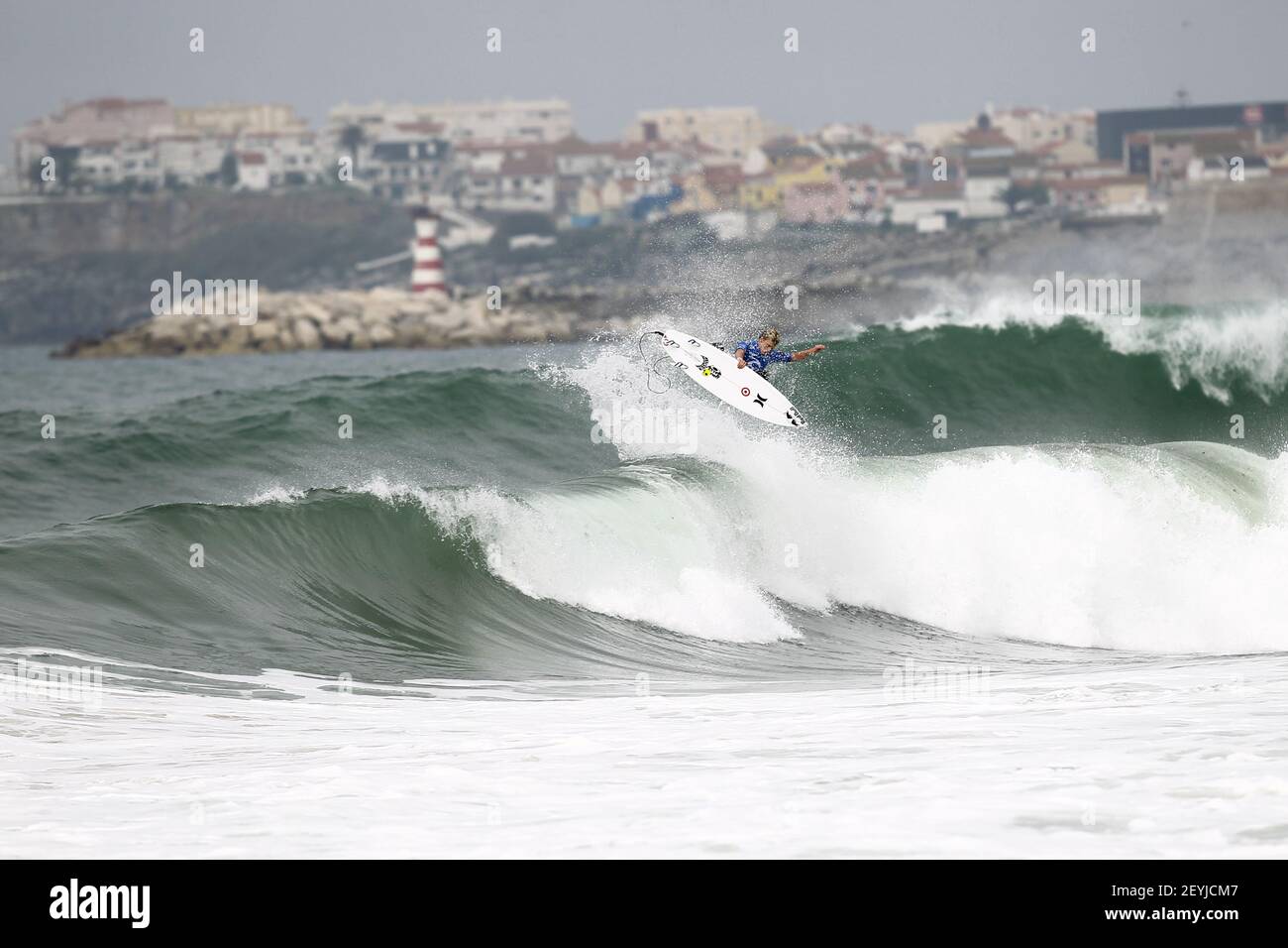Bede Durbidge during the Rip Curl Pro Portugal at Supertubos Beach in ...