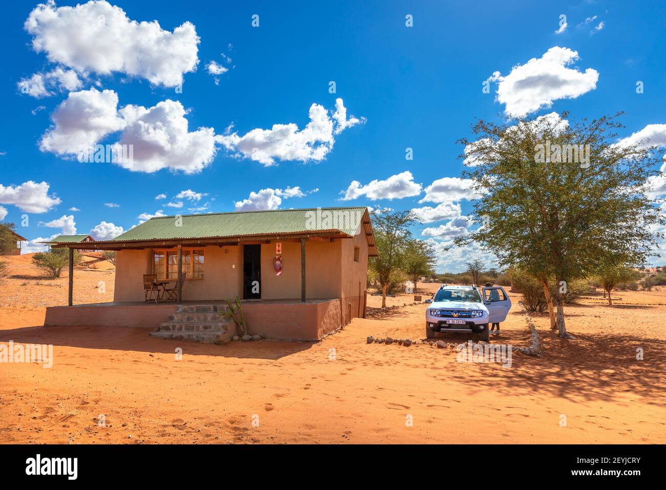 Lodge of Bagatelle Game Ranch, Kalahari / Namibia Stock Photo - Alamy