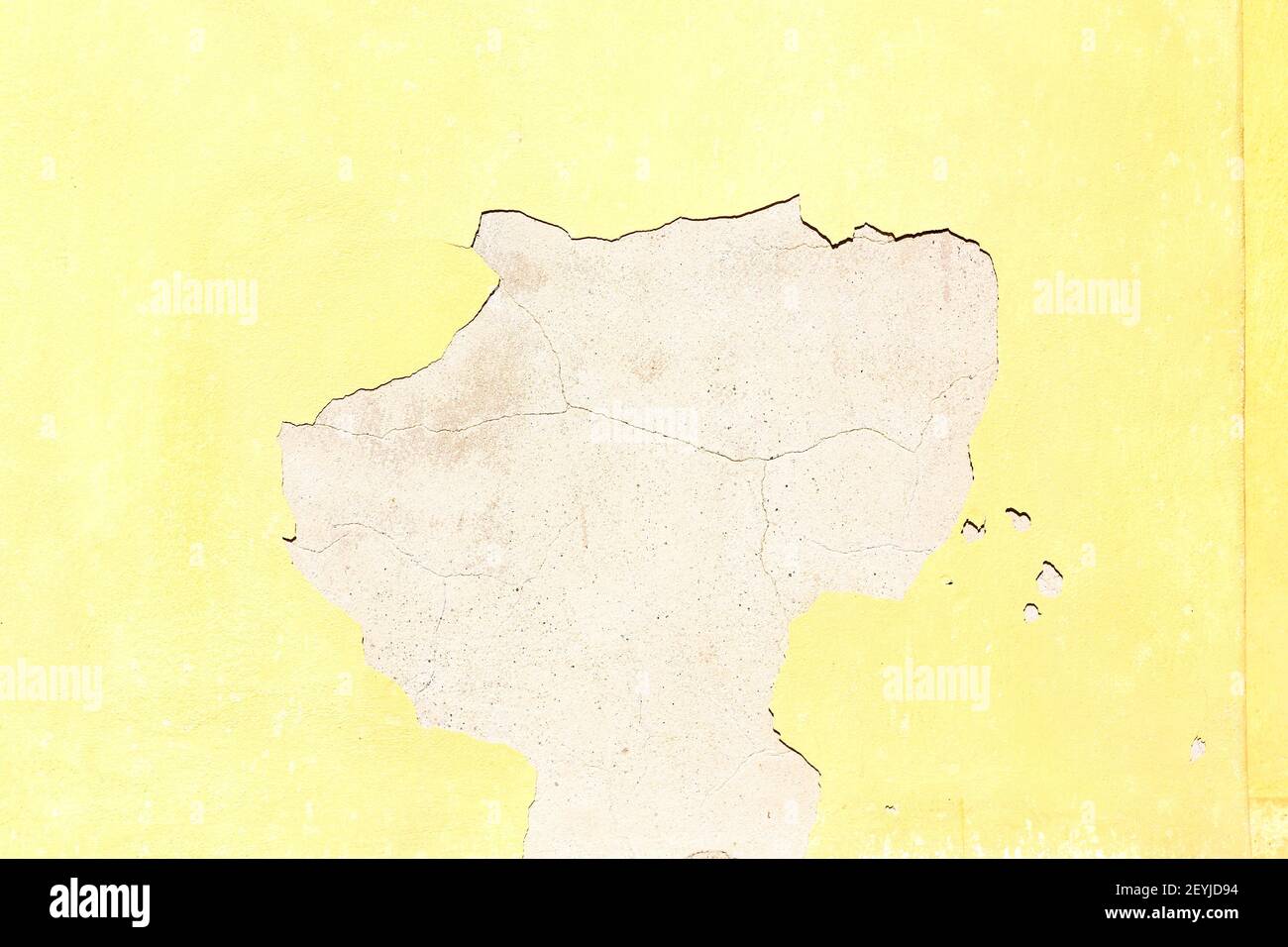 Yellow in europe italy old Stock Photo - Alamy