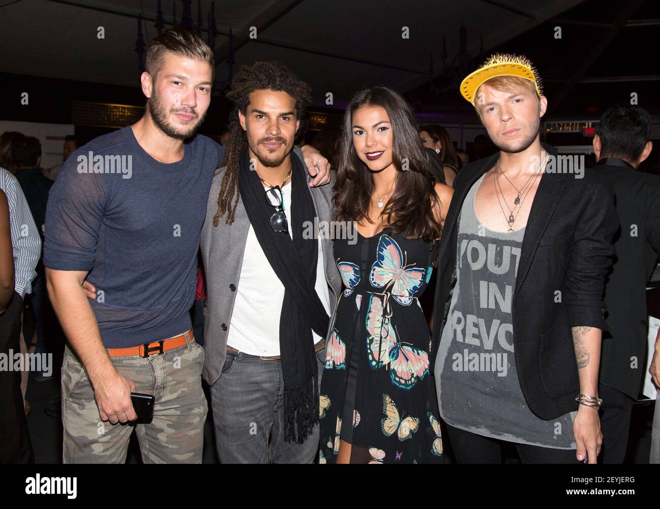 Milan Nikolic, Fabian Hernandez, Jessica Lima and Teddy Zany attends ...