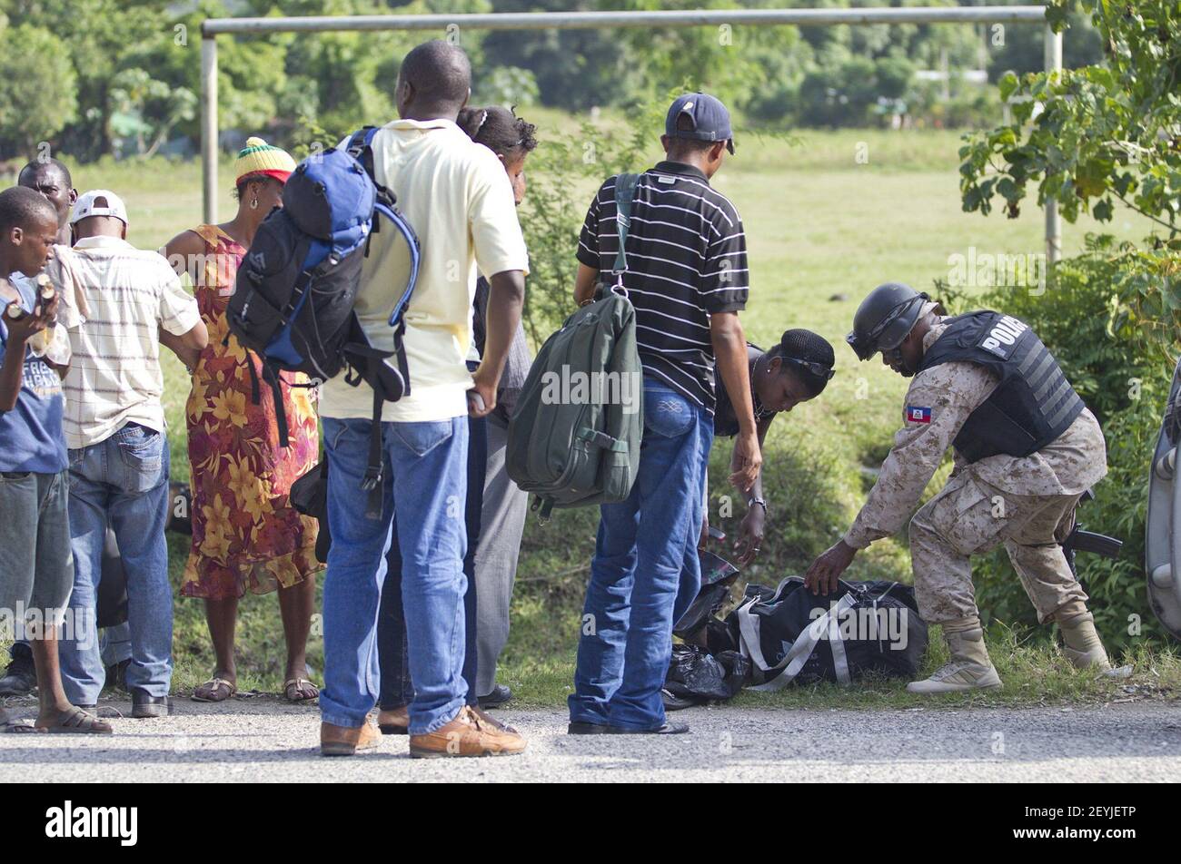 Convoys of heavily armed, specially-trained Haitian National Police ...