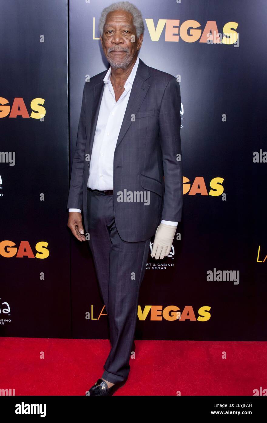 Morgan Freeman celebrate the Premiere of "Las Vegas" at Haze Nightclub ...