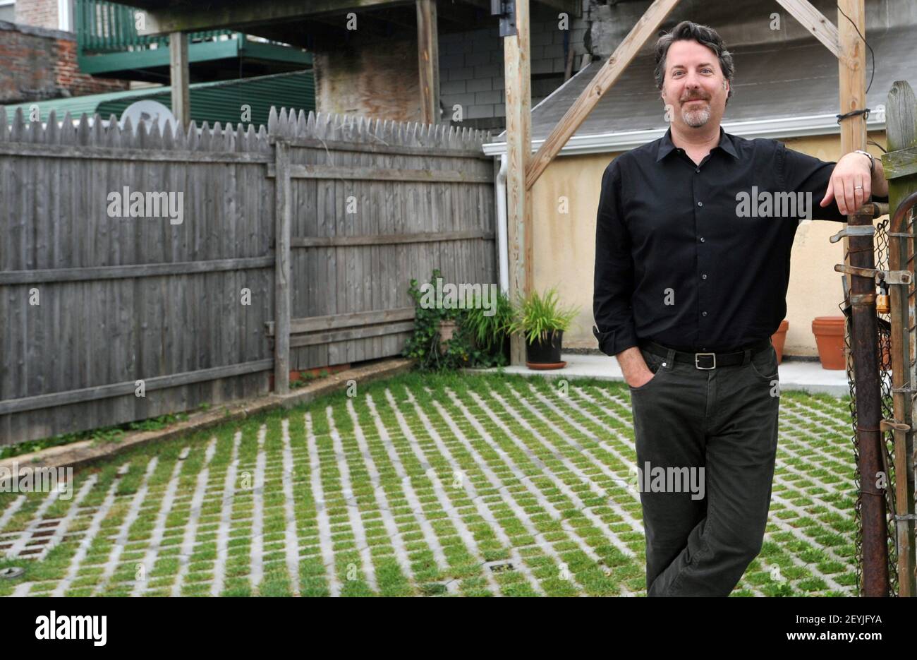 Michael Evitts, pictured June 27, 2013, and his wife are in the midst ...