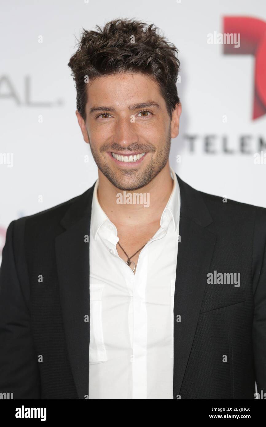 David Chocarro attends Blue Carpet at Telemundo's 2013 Premio Tu Mundo ...
