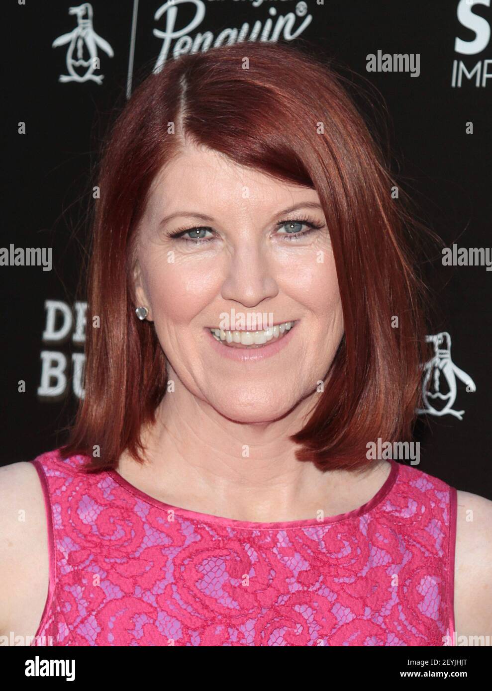 Kate Flannery attends The Los Angeles Premiere of "Drinking Buddies" at ...