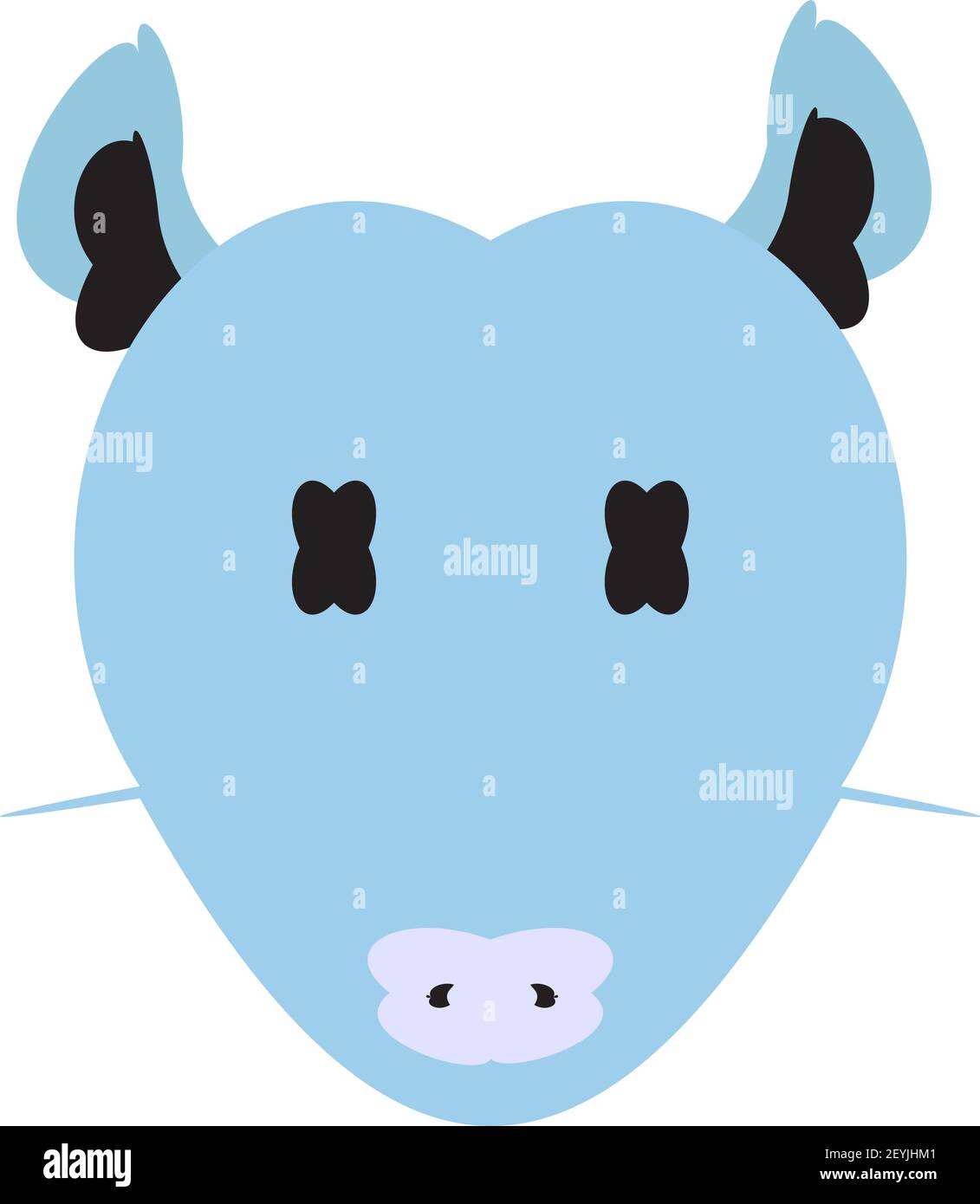 Cartoon mouse head icon. Vector animal clip art Stock Vector Image ...