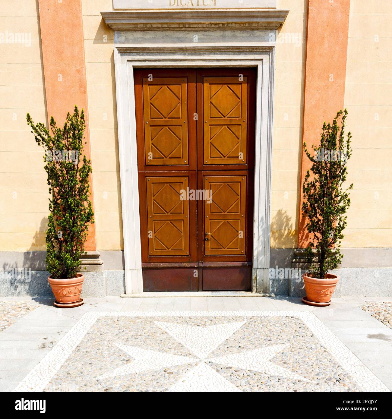 Detail in wall door italy land europe architecture and wood the ...