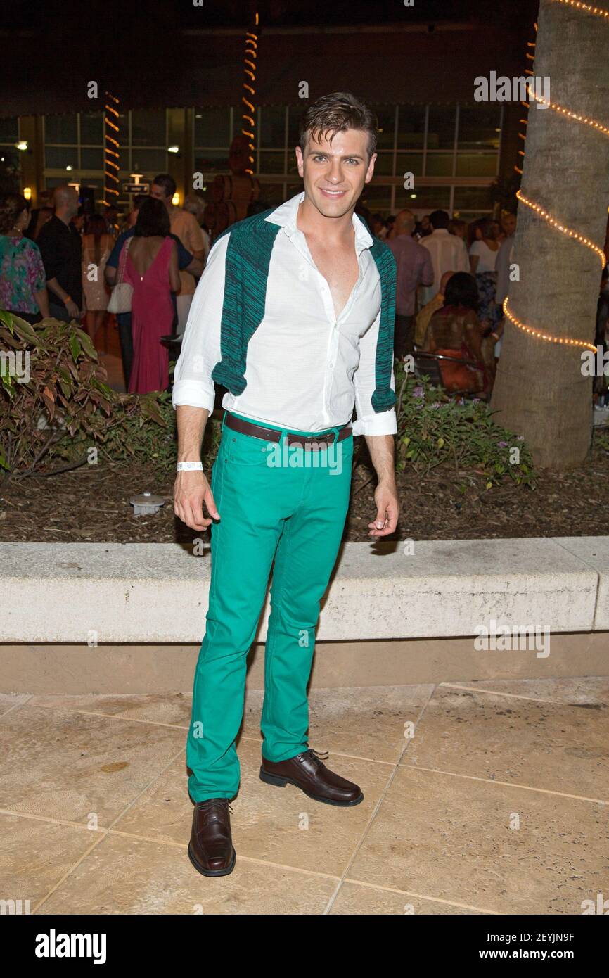 MIAMI, FL - JUNE 15: Pablo Azar attends ING Celebrity Domino Night to ...