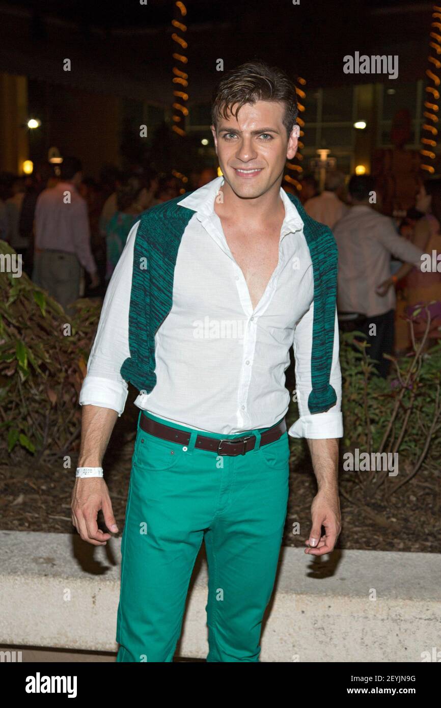 MIAMI, FL - JUNE 15: Pablo Azar attends ING Celebrity Domino Night to ...