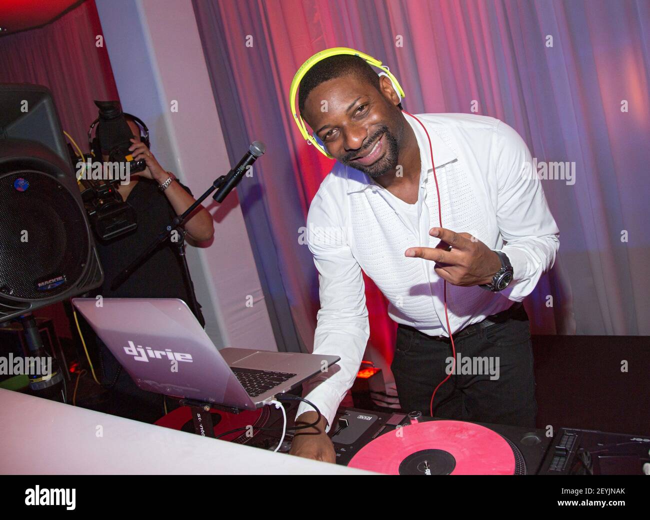 MIAMI, FL - JUNE 15: DJ Irie attends ING Celebrity Domino Night to ...