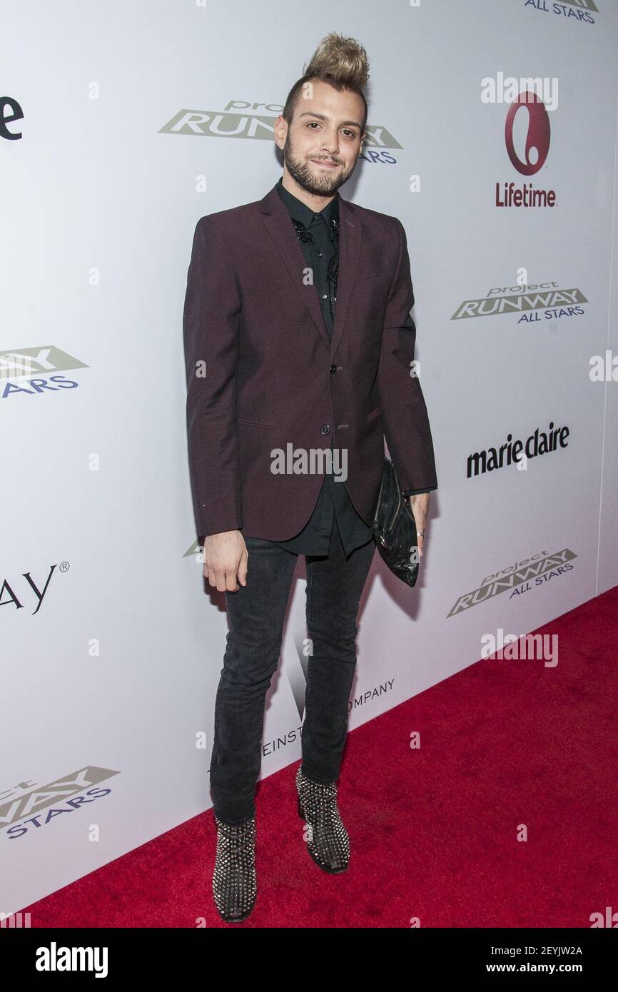 Christopher Palu attends the Project Runway Launch of Season Three at ...
