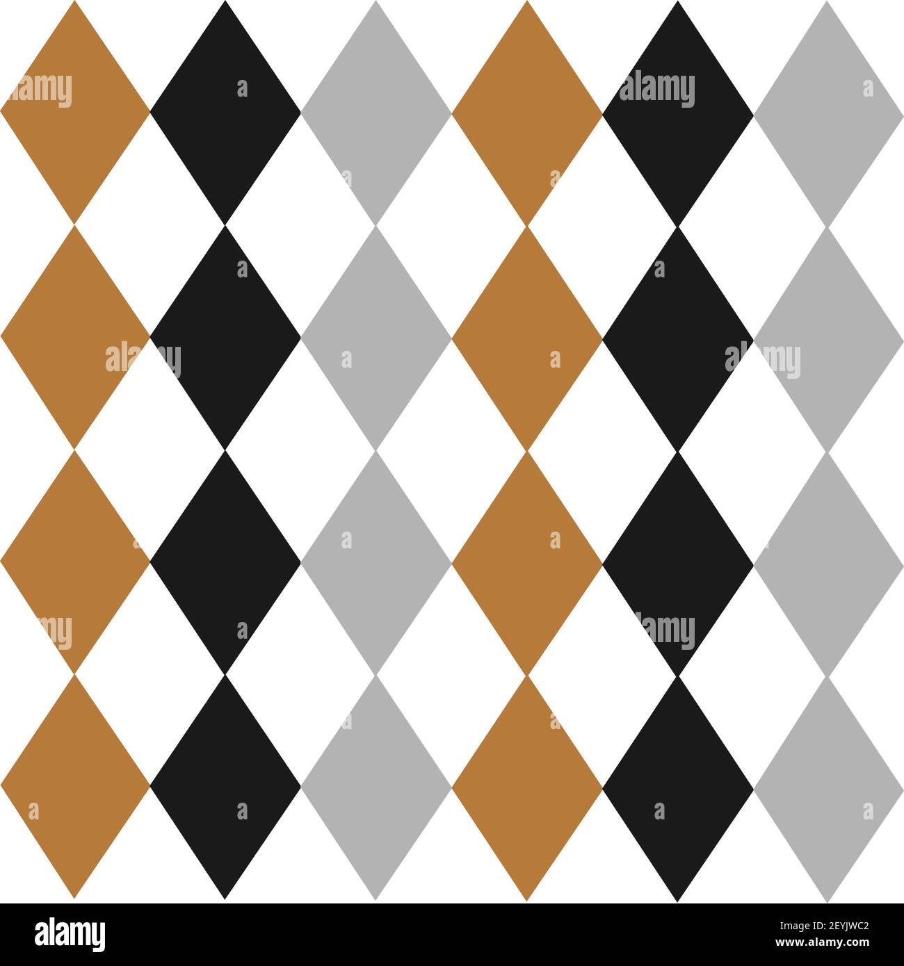 Gold diamond repeat pattern Cut Out Stock Images & Pictures - Alamy