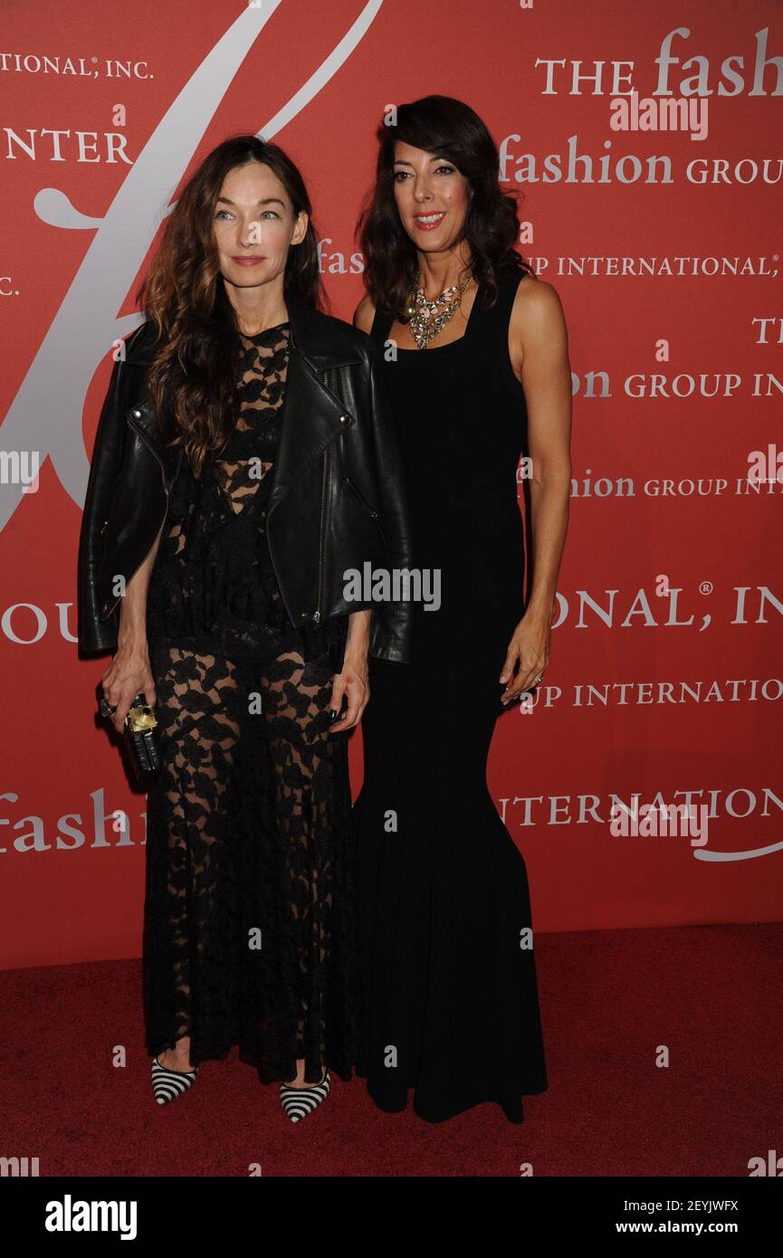 Kelly Wearstler, Leslie Blodgett attends the Fashion Group ...