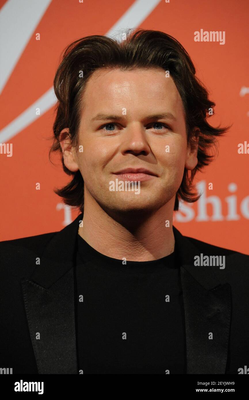Christopher Kane in the press room during the Fashion Group ...
