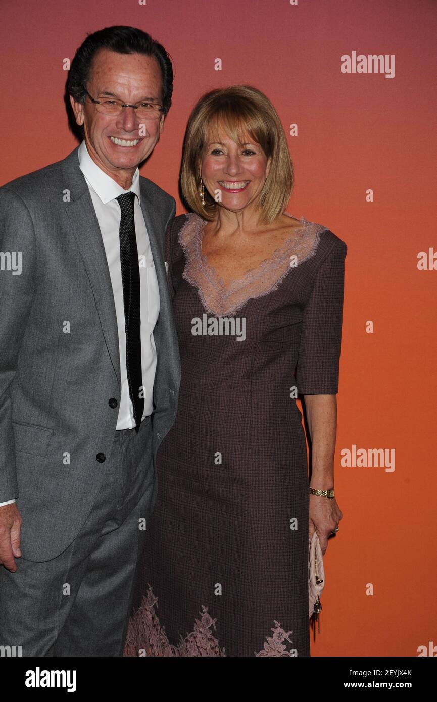 Rod Waywell, Lisa Dennison arrives to the Whitney Museum of American ...