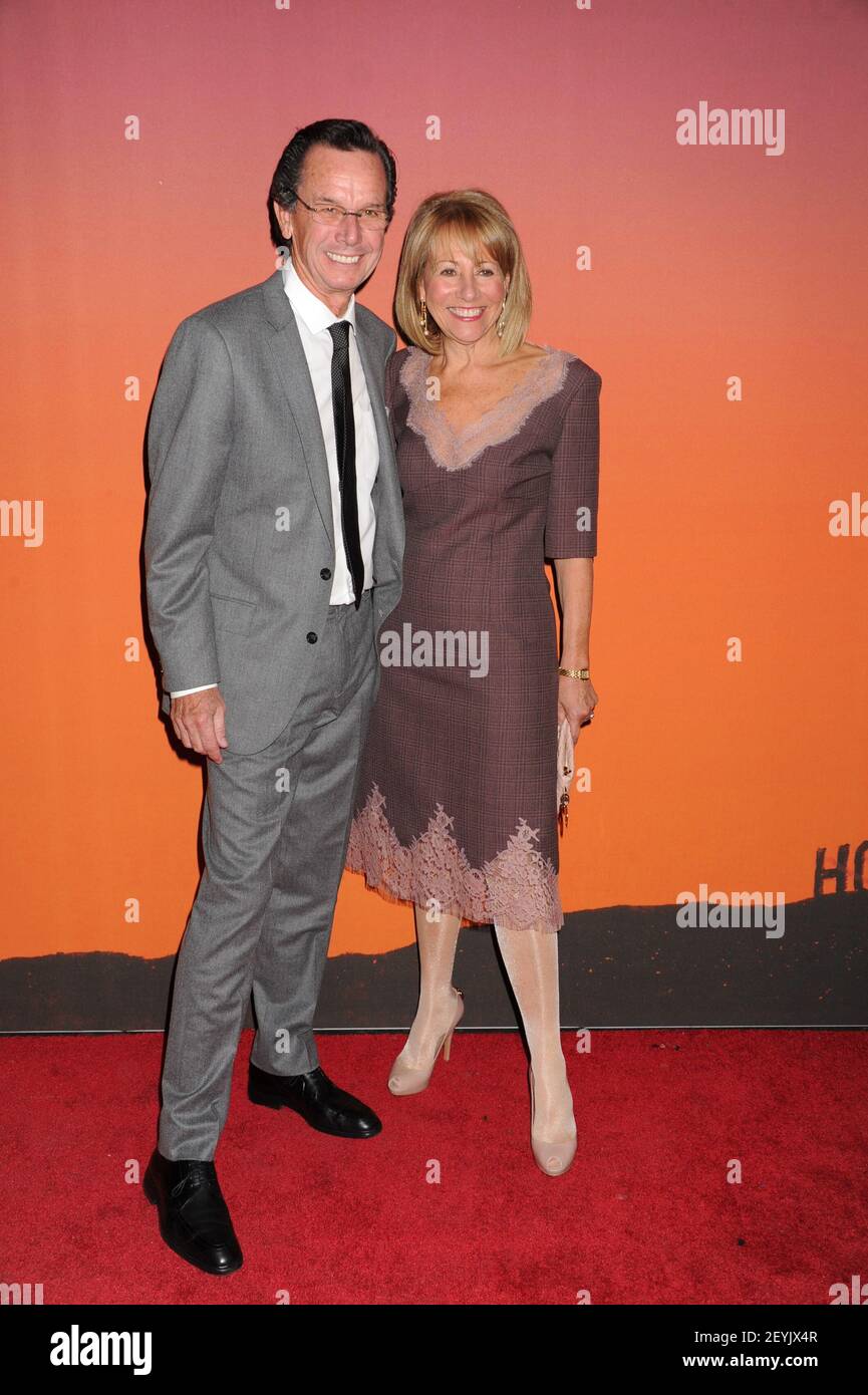 Rod Waywell, Lisa Dennison arrives to the Whitney Museum of American ...