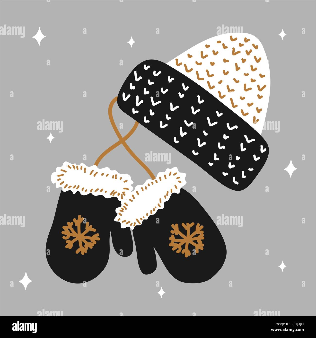Mitts Stock Vector Images - Alamy