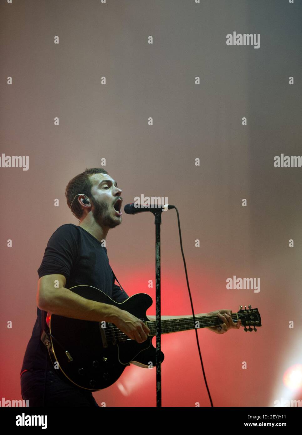 Concert of the band The Editors, British alternative rock band based in ...