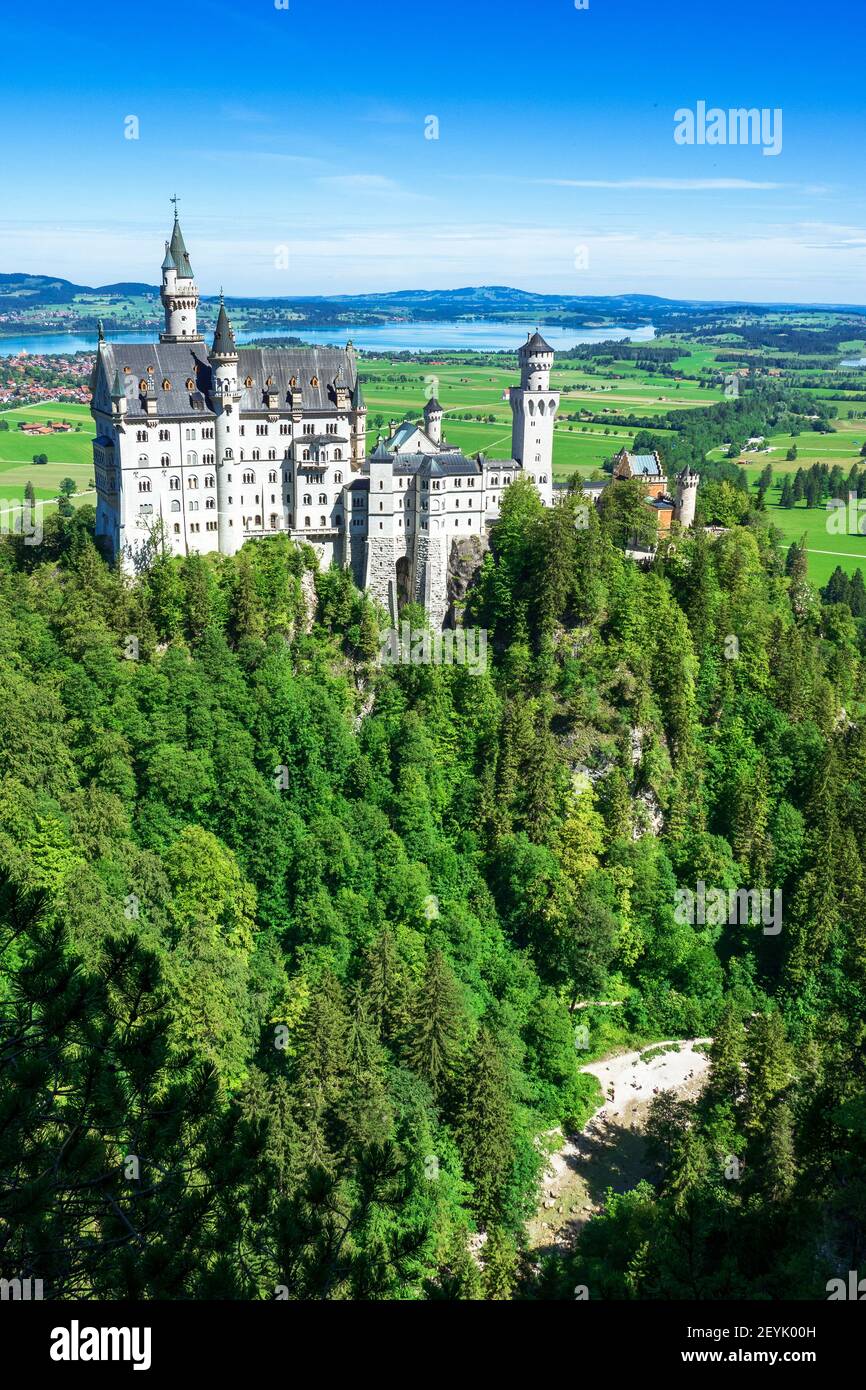 Germany Famous Neuschwanstein Castle Neuschwanstein Castle, Schwangau