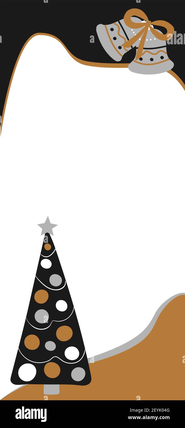 Vector background for Christmas stories, template for social networks ...