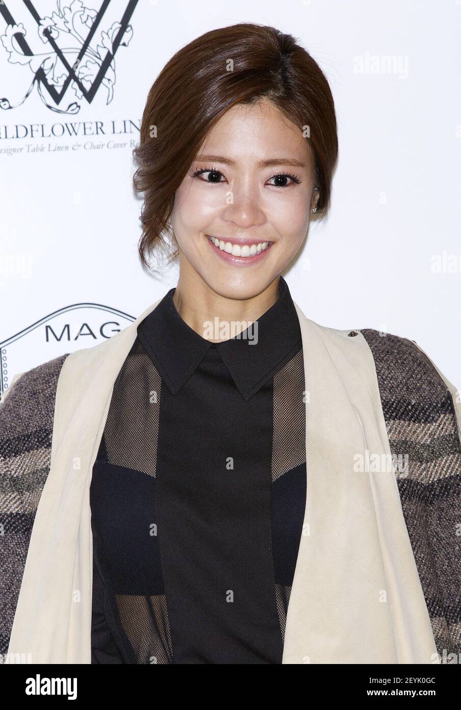 23 October 2013 - Seoul, South Korea : South Korean actress Lee Yoon-Ji, photo call for the ...