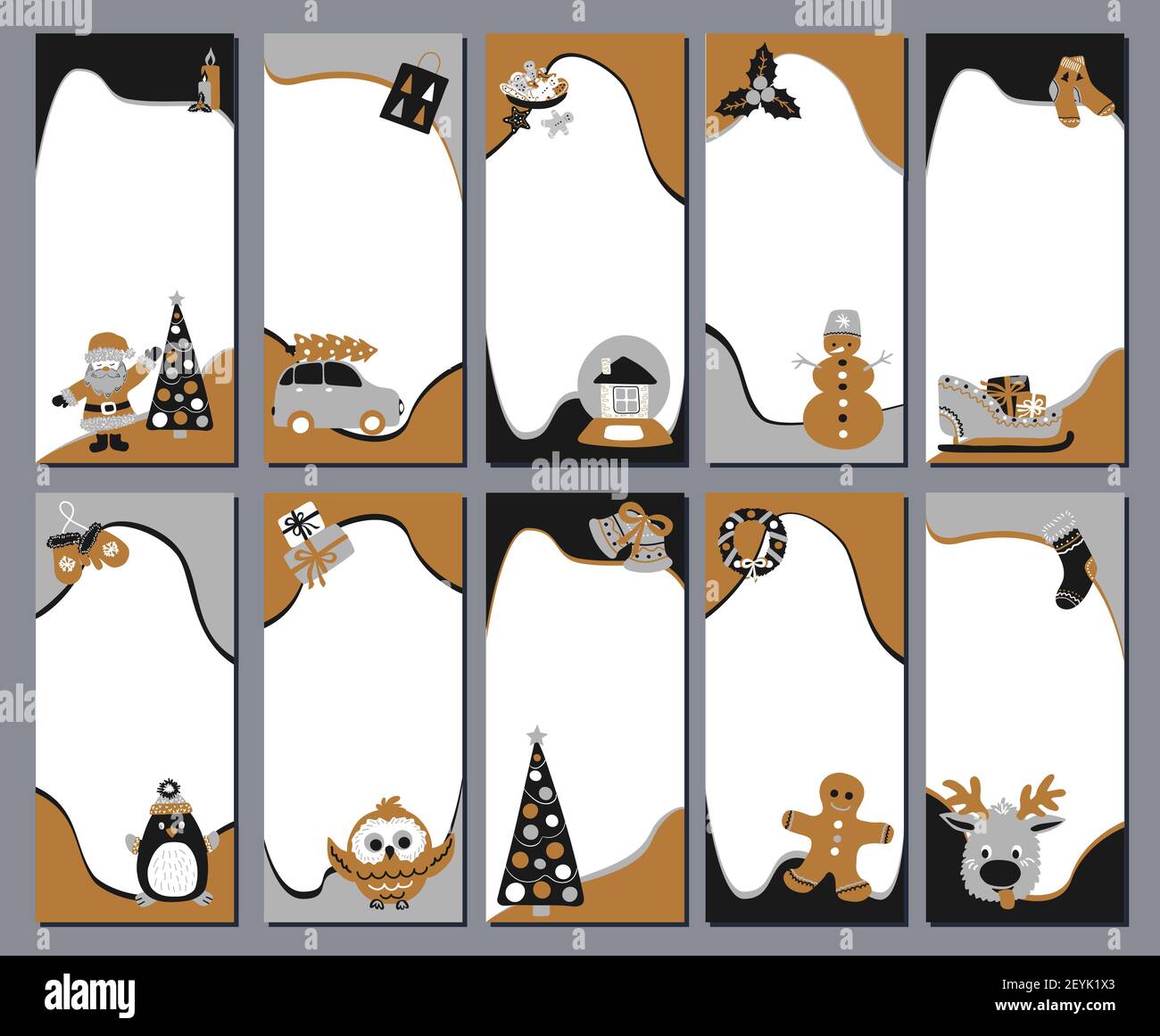 Sticker photo template in Stock Vector Images - Alamy