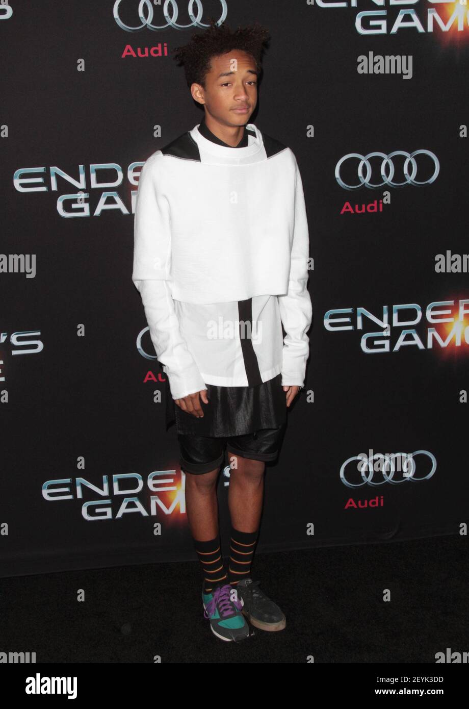 Jaden Smith attends The Los Angles Premiere of "Ender's Game" at the ...