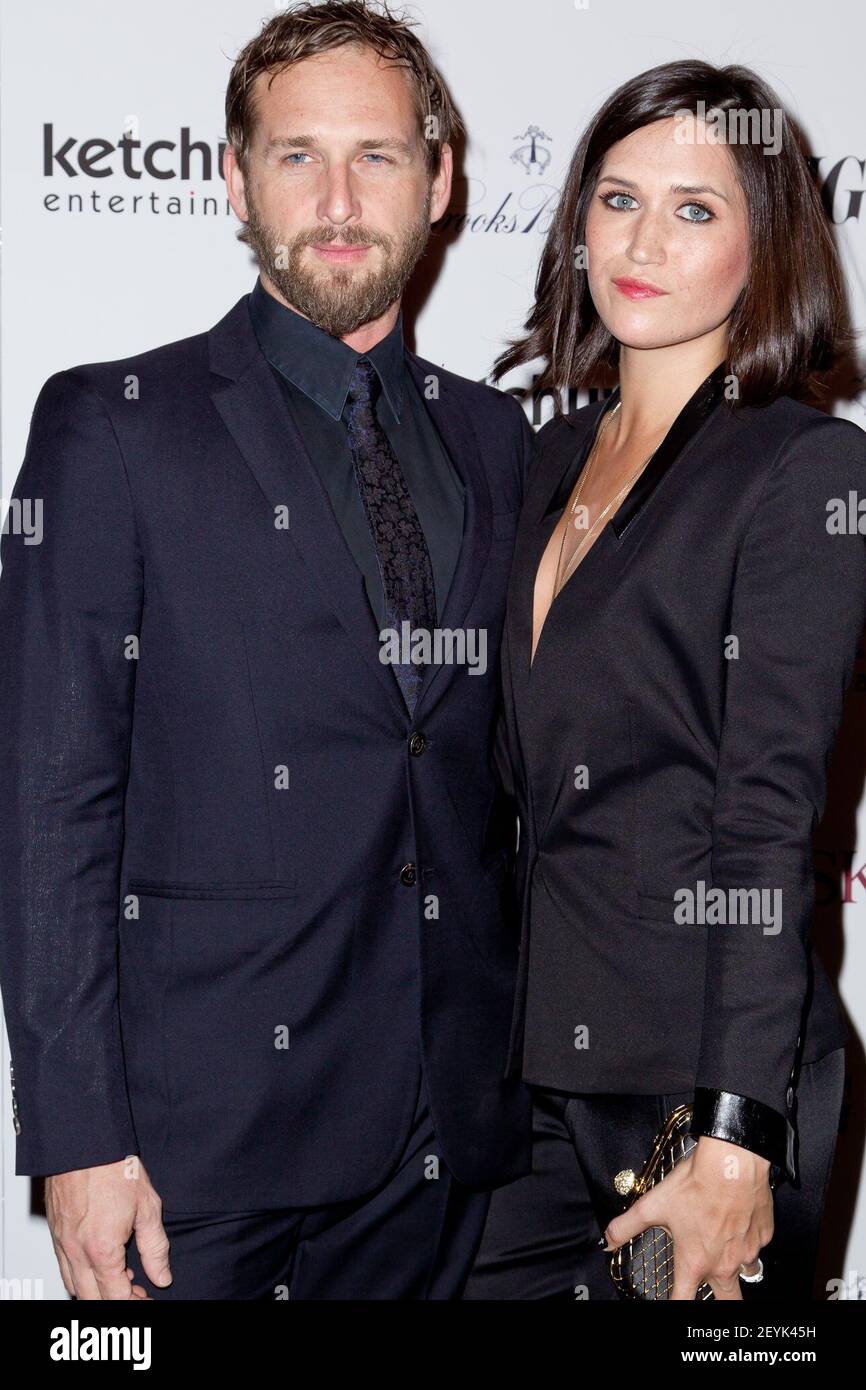 (L-R) Josh Lucas, Jessica Henriquez attending the New York Premiere of ...