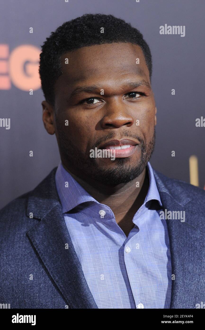Curtis "50 Cent" Jackson attends the 'Last Vegas' New York premiere at ...