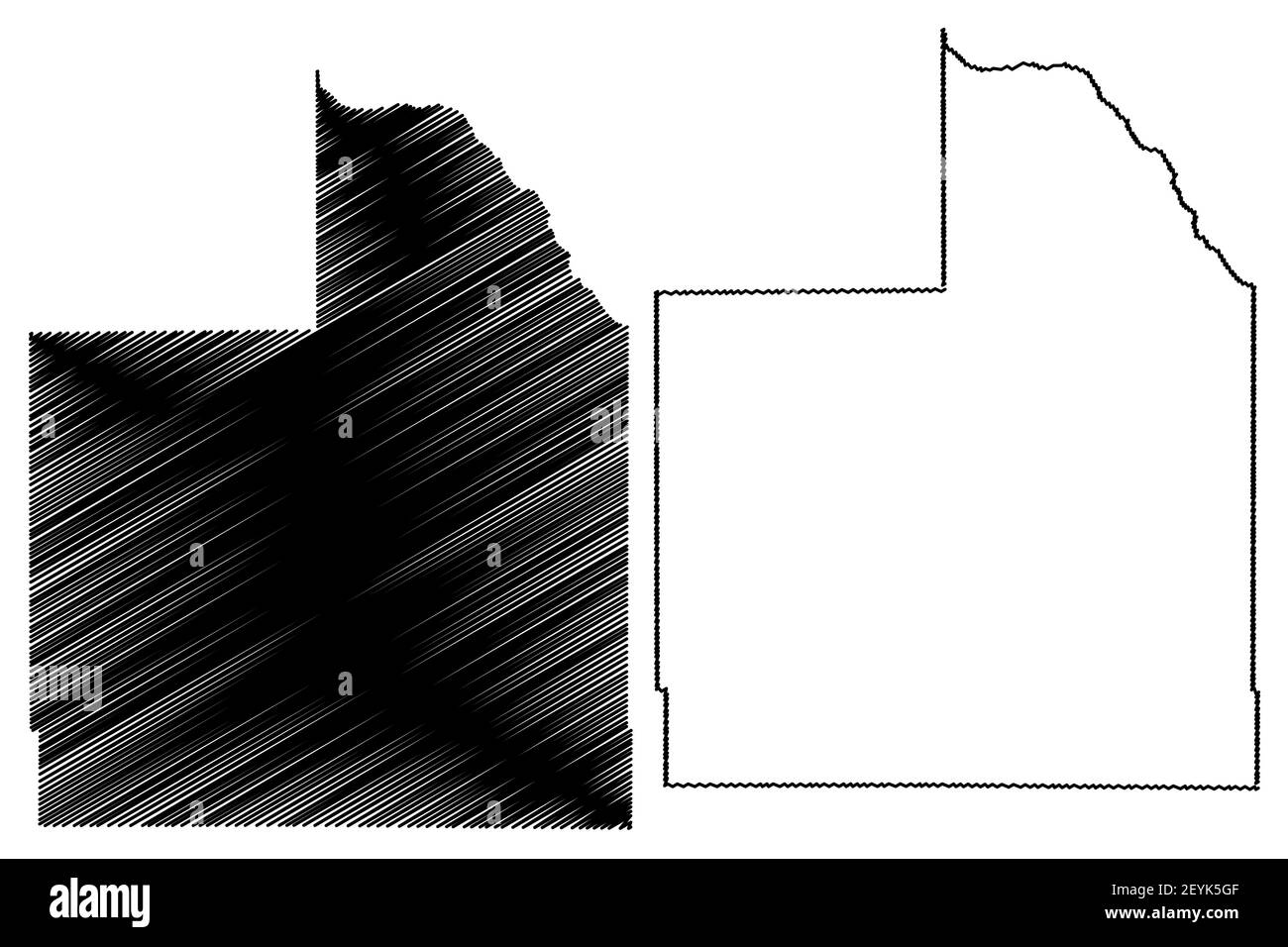 Map of woodward oklahoma Stock Vector Images - Alamy