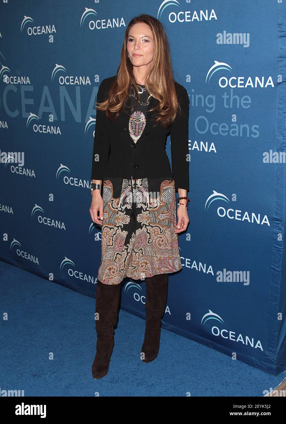 Diane Lane attends The Oceana's Partners Award Gala at the Beverly ...