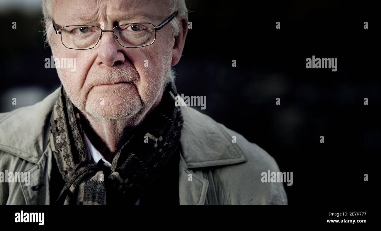 Dutch composer and pianist Louis Andriessen poses for a portrait ...