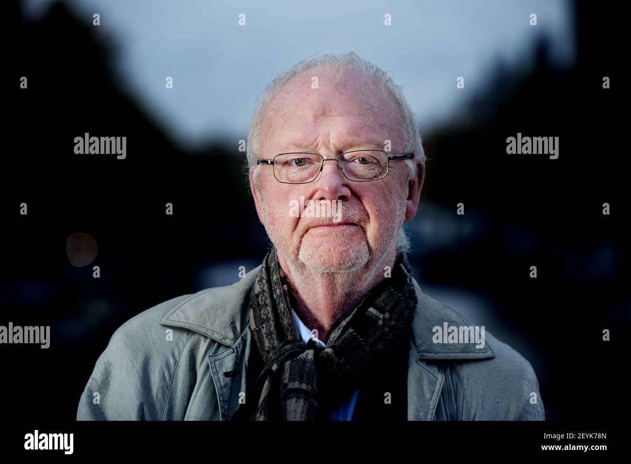 Dutch composer and pianist Louis Andriessen poses for a portrait ...