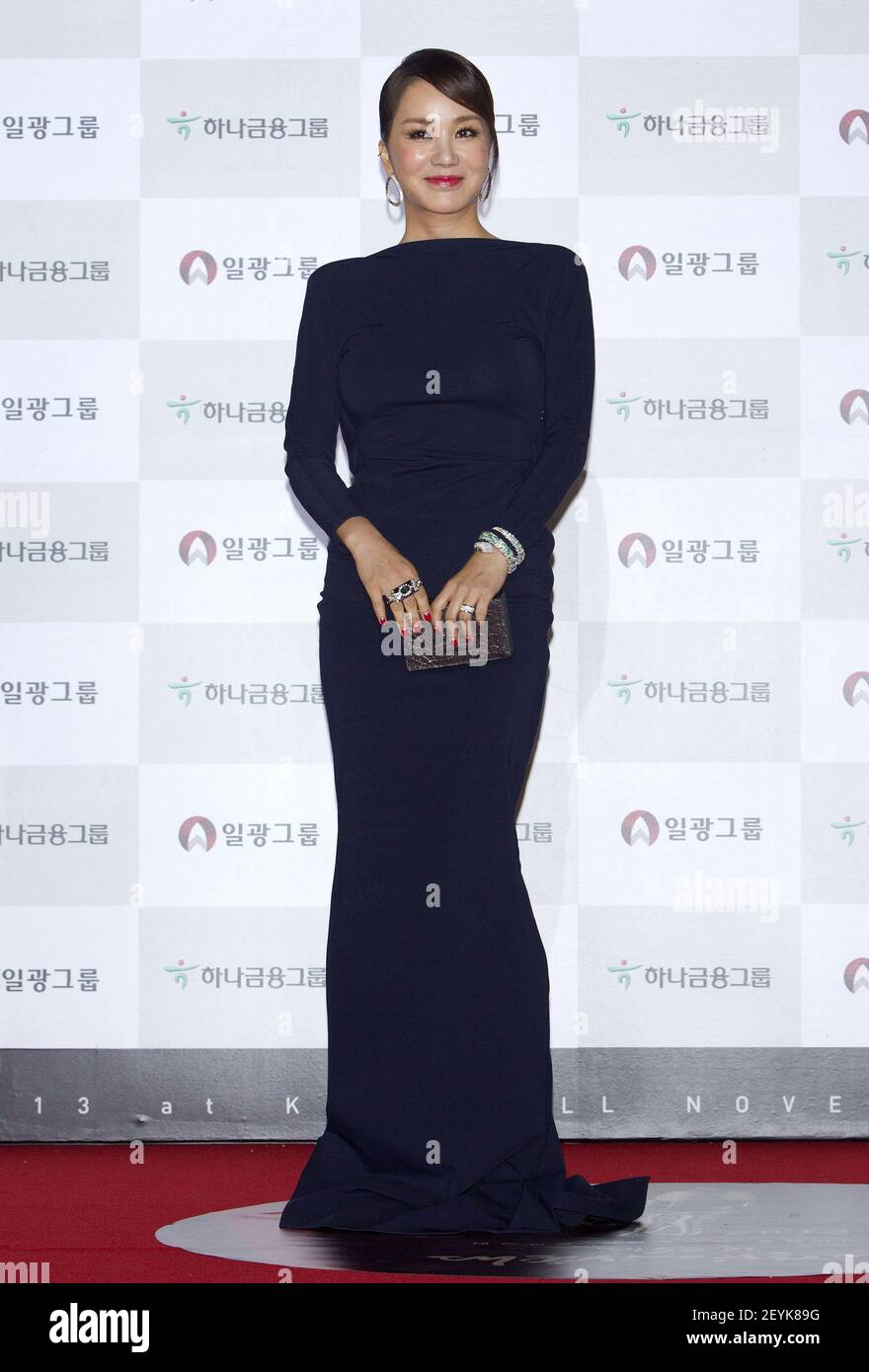 1 November 2013 - Seoul, South Korea : South Korean actress Uhm Jung ...