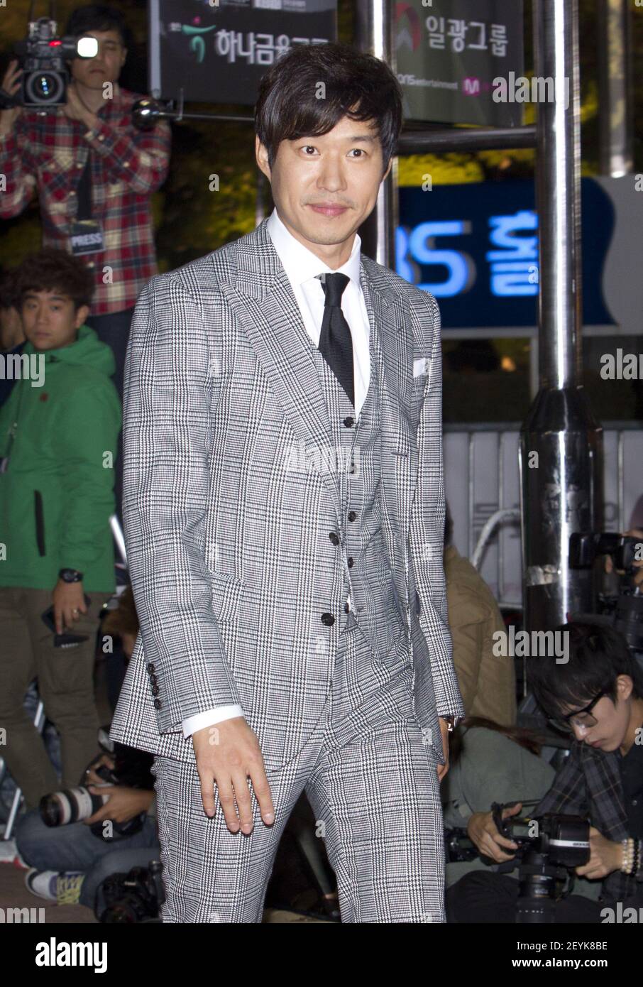 1 November 2013 - Seoul, South Korea : South Korean actor Yu Jun-Sang ...