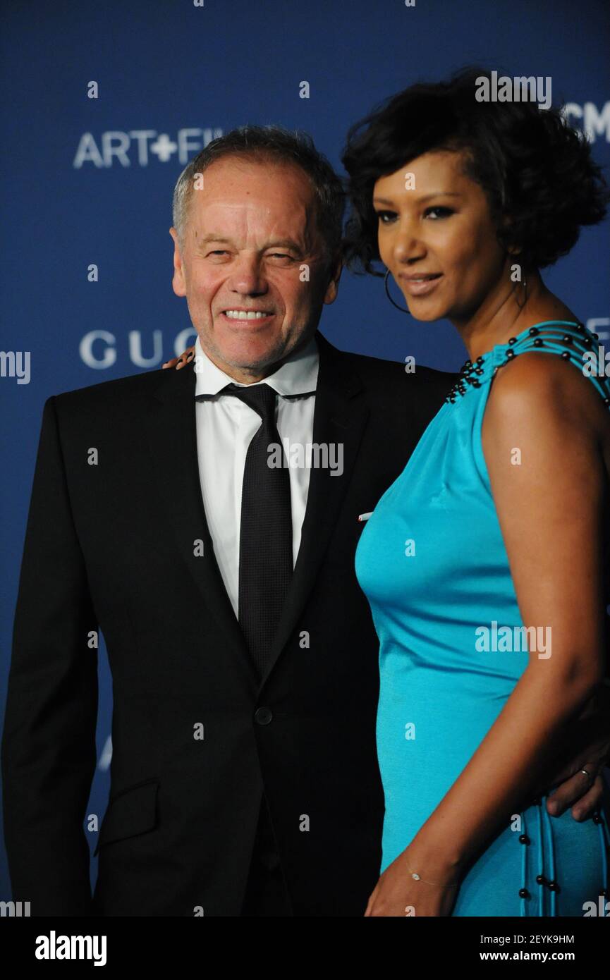 Wolfgang Puck, Gelila Assefa attends the LACMA 2013 Art and Film Gala ...