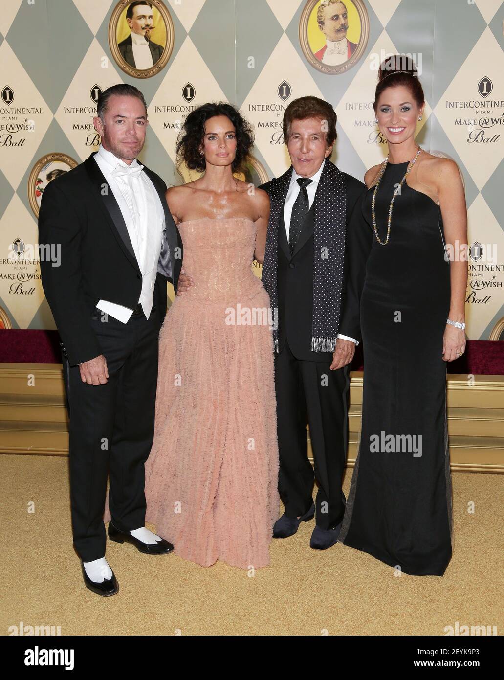 Shareef Malnik, Gabrielle Anwar, Al Malnik and Nancy Malnik attend the ...