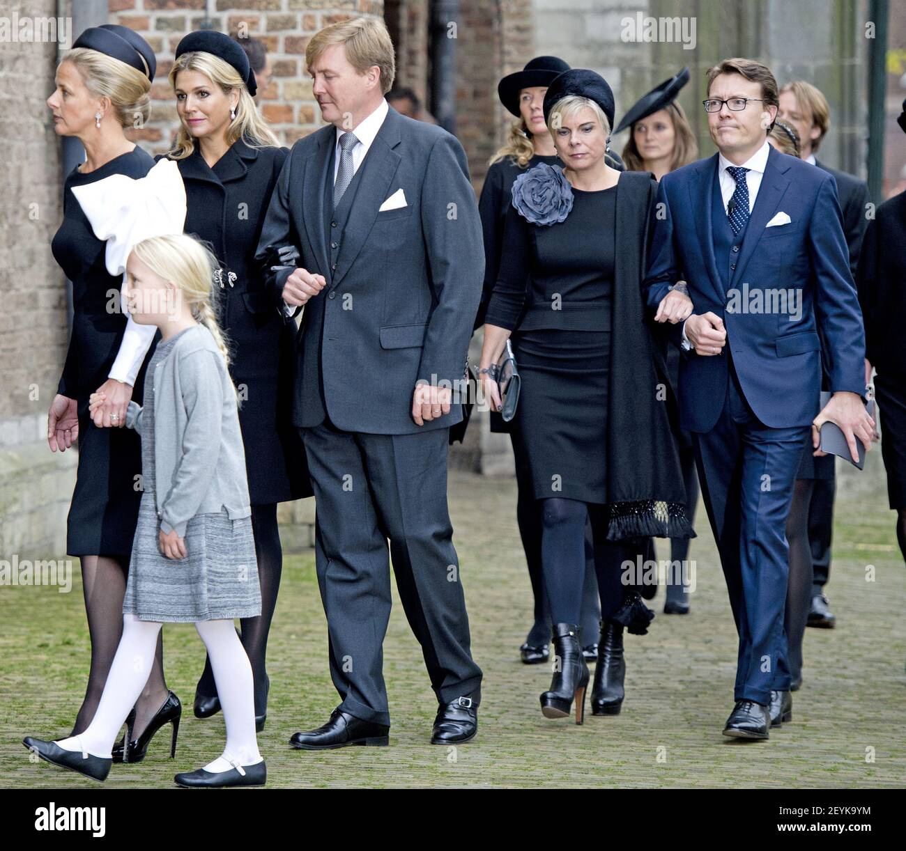 2-11-2013 DELFT - Dutch Princess Beatrix (L-R), Queen Maxima, Countess ...