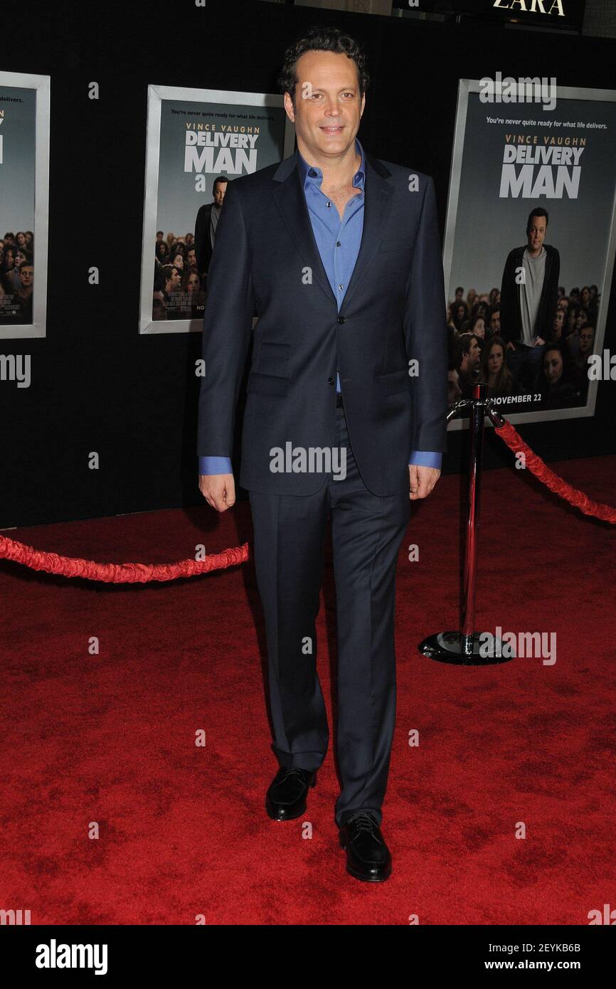 3 November 2013 - Hollywood, California - Vince Vaughn. "Delivery Man ...