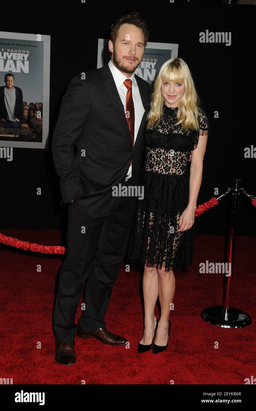 3 November 2013 - Hollywood, California - Chris Pratt, Anna Faris ...