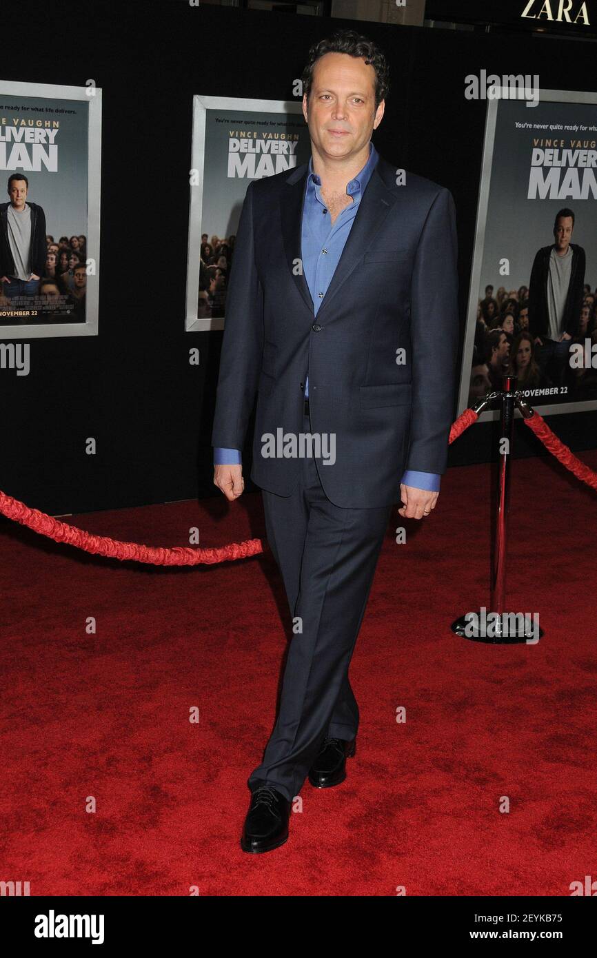 3 November 2013 - Hollywood, California - Vince Vaughn. "Delivery Man ...
